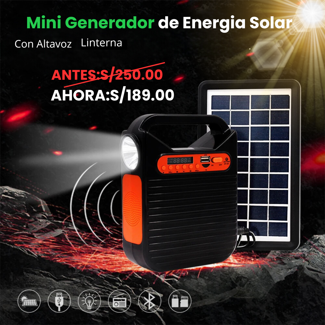 MINI GENERADOR DE EMERGIA PRO – STORE